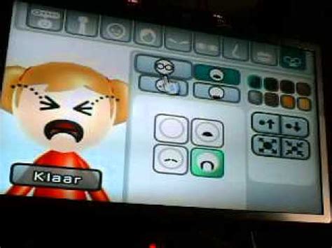 How To Make A Crying Girl Mii On Wii Youtube