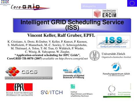 PPT Intelligent GRID Scheduling Service ISS PowerPoint Presentation ID