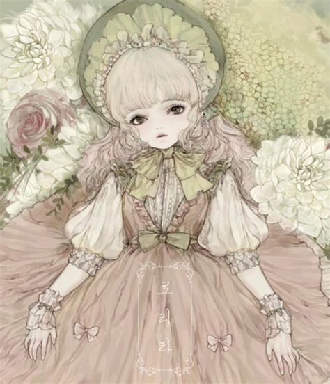 大美媛美圖韓國插畫師Syalgu一組唯美插畫 每日頭條