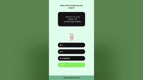 Javascript 30 Day Quiz Challenge Day 2 Array Mystery Youtube