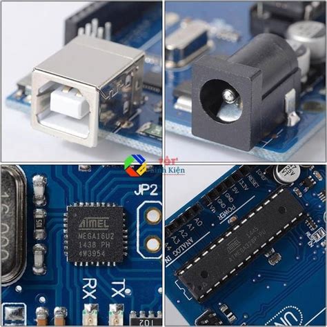 Arduino Uno R3 Chíp Cắm Kèm Cáp