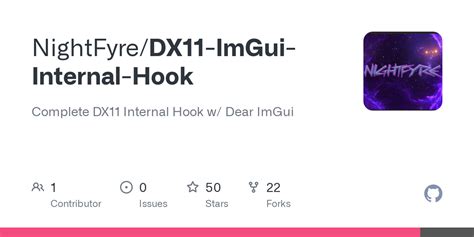 DX11 ImGui Internal Hook Source Cpp At Main NightFyre DX11 ImGui