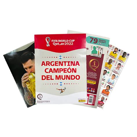 Set De Actualización Fifa World Cup Qatar 2022 Mega Póster Argentina