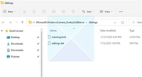 How To Back Up Camera App Settings On Windows
