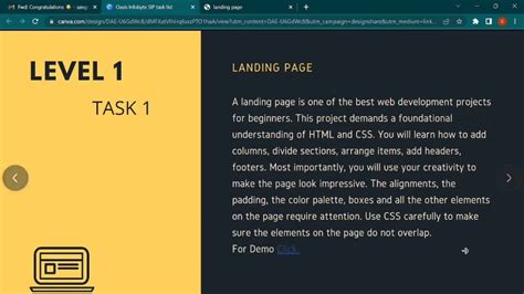 Sangram Kumar Swain On Linkedin Oasisinfobyte Html Css