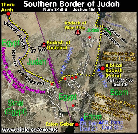 Where Is Kadesh Barnea Located Dynf