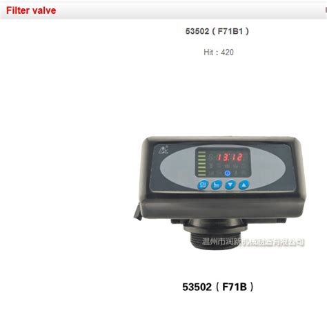 Run Xin Automatic Filter Valve For Ro Water Equipment 53502 F71b