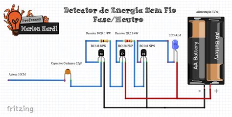 Marlon Nardi Walendorff Como Fazer Um Detector De Energia Sem Fio Detector De Campo