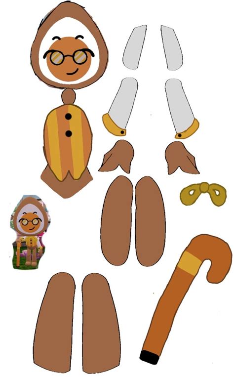 Eggson Dandys World Modelo De Boneca De Papel Bonecos De Papel