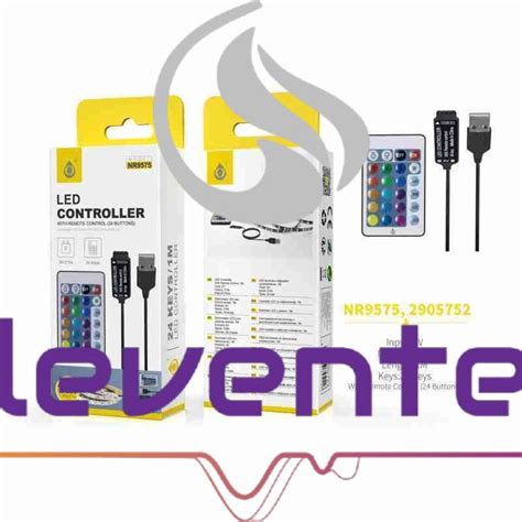 Cabo Controlador De Luz LED Com Comando Metro Eleventek