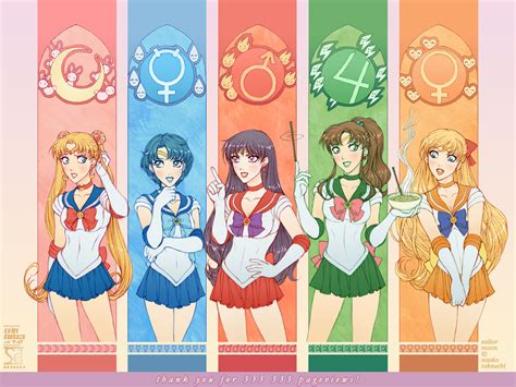 Inner Senshi Bishoujo Senshi Sailor Moon Image By Daekazu Zerochan Anime Image Board