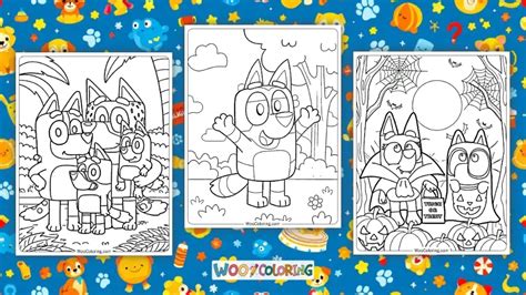 62 Bluey Coloring Pages Free Pdf To Print Woo Coloring