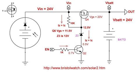 solar panel battery charge controller switching circuit artofit