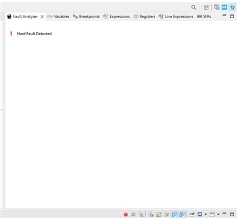 Solved Fault Analyzer No Hard Fault Info No Toolbar I Stmicroelectronics Community