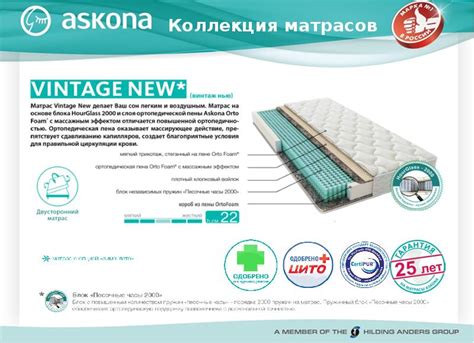 Матрасы «Аскона»