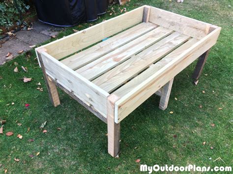 DIY Raised Planter Box MyOutdoorPlans