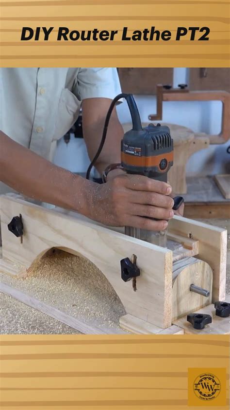 Diy Router Lathe Pt2 Woodworking Projects Easy Woodworking Projects Diy Router Woodworking