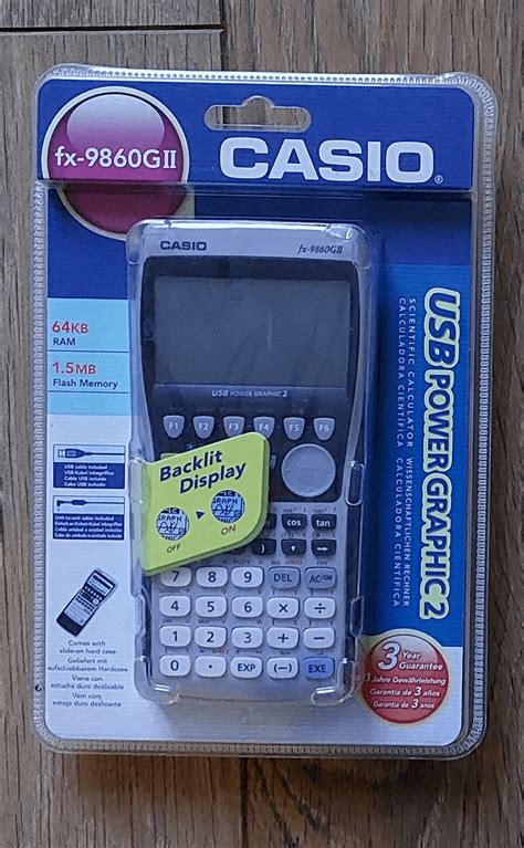 My First Graphing Calculator Ever Casio Fx 9860gii R Casio
