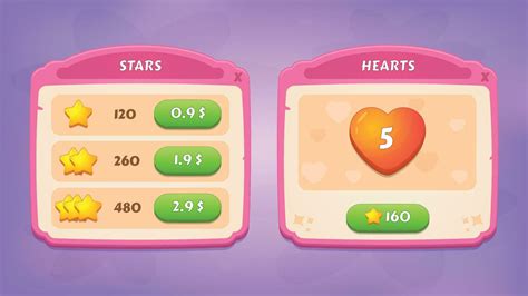 Shop Gui Kit Casual Assets For A Game Mobile A Set Of User Interface