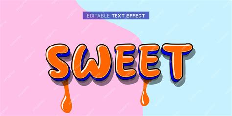 Premium Vector Cartoon Fancy Text Effect Generator