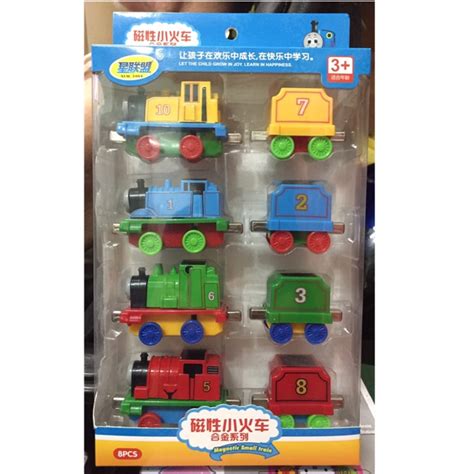 รถไฟโทมัส และเพื่อน เป็นเหล็ก ตูดเป็นแม่เหล็กต่อเป็นขบวนได้คะ บ้าน Shopee Thailand