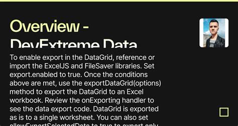 Overview Devextreme Data Grid Forked Codesandbox