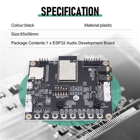 ESP32 Audio Kit ESP32 Audio Development Board WiFi Ubuy India