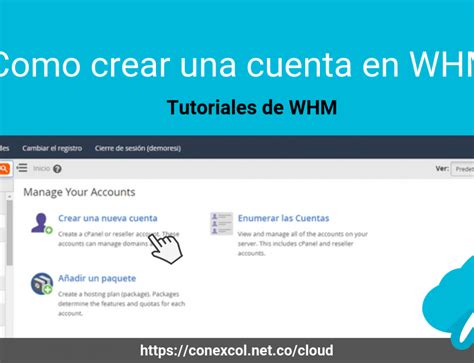 Tutoriales De CPanel Conexcol Cloud Colombia