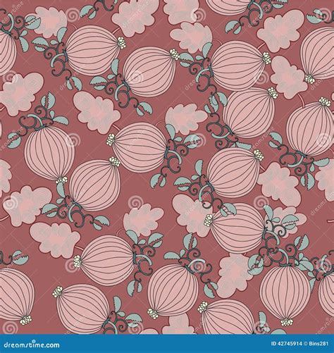 Abstract Berry Seamless Texture Vector Illustration 20405888