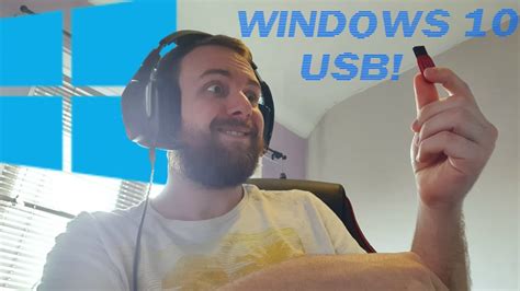 How To Create A Windows 10 Bootable Usb Youtube