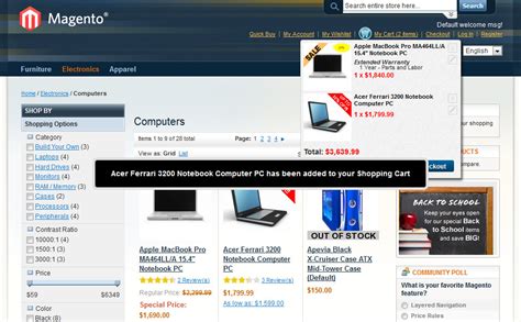 Magento Ajax Mini Cart User Guide