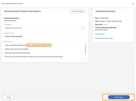 CoderPad Live Interview Integration Greenhouse Support