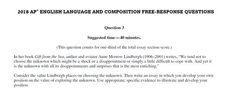 Question And Answer Format Essay