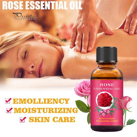 Buy Rose Lavender Essential Oil Fragrance Body Massage Moisturizing