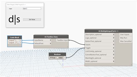 Data Shapes Ui Not Showing Up Packages Dynamo