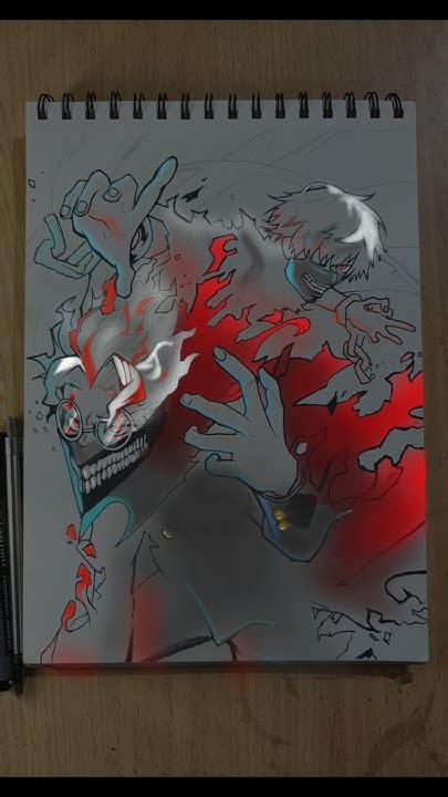 Quick Sketch Of Okarun Yokai Form Dandadan Okarun Anime Shorts Youtube