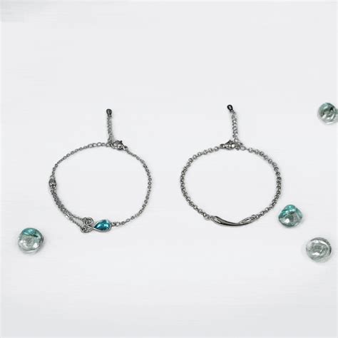 [1 1 할인] 행운을 담은 고래 팔찌 커플팔찌 우정팔찌 커플템 우정템 에이블리