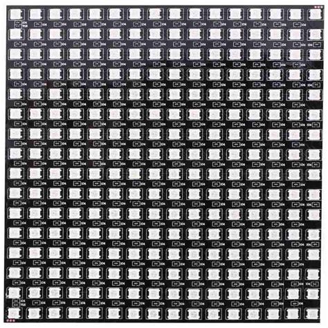 Ws2812b Led Rgb Flexible Pixel Panel 16x16 Individually Addressable Panel Light Led Module
