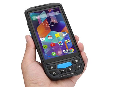 Inch Rugged Android Handheld POS Terminal PDA With Thermal Printer NFC Reader