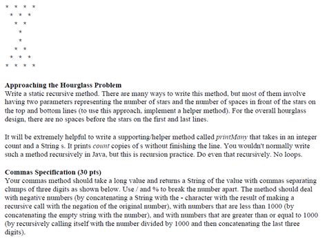 Solved Overview You Will Write One Java Program That Chegg Com
