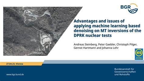 Pdf Advantages And Issues Of Applying Machine Learning Based Denoising On Mt Inversions Of The