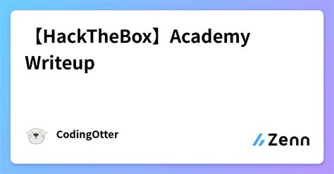 HackTheBoxAcademy Writeup