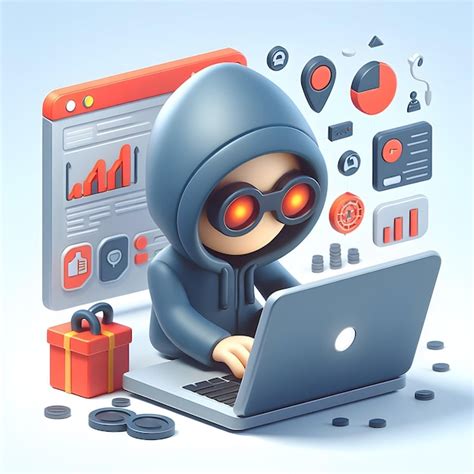 Premium Photo Cyber Spy Concept As Covert Operations In Digital Espionage With White