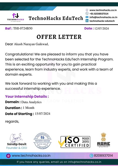 Akash Gaikwad On Linkedin Newbeginnings Dataanalysis Technohacksedutech