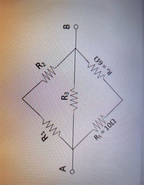 Solved Five Resistors Are Connected As Shown In The Figure Chegg Com
