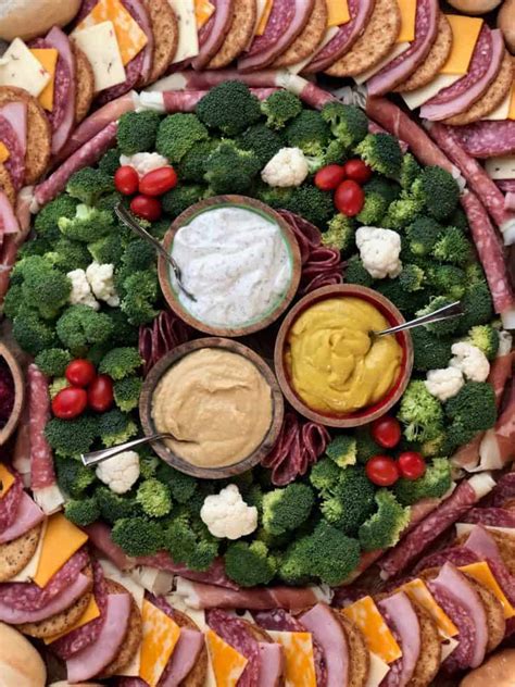 Party Ham Rolls Charcuterie Board Reluctant Entertainer