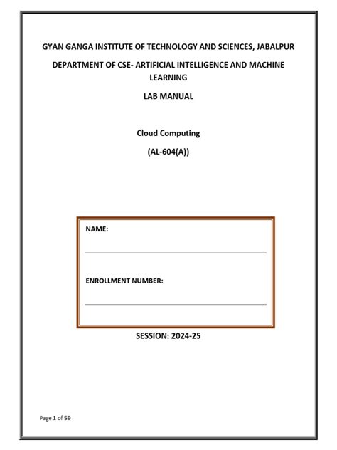 Cloud Computing Lab Manual Pdf World Wide Web Internet And Web