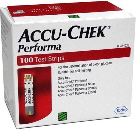 Accu Check 100 Strips For Performa And Nano Glucometer Price In India