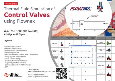 Webinar On Thermal Fluid Simulation Of Control Valves Using Flownex