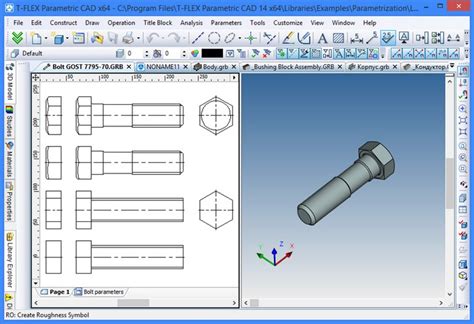Creating Libraries Of Parametric Elements